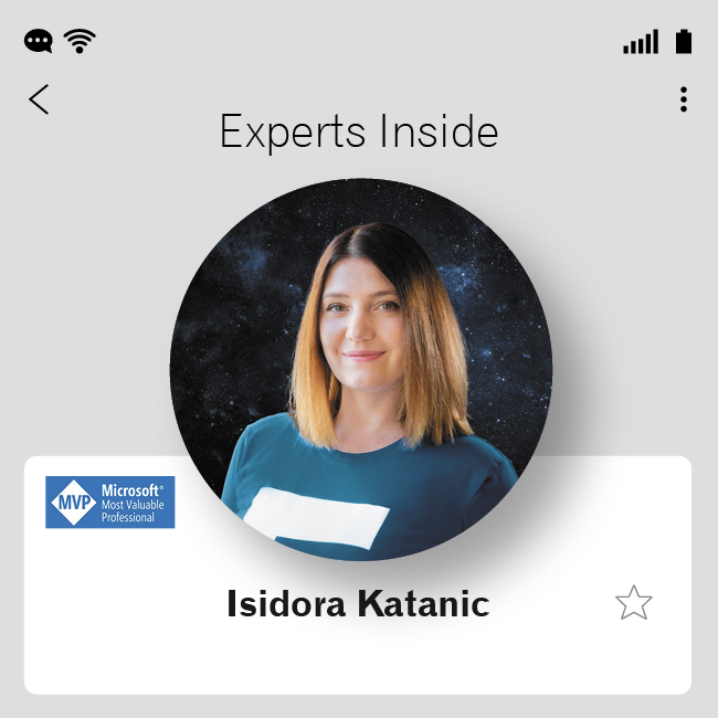 Isidora Katanic - EXPERTS INSIDE